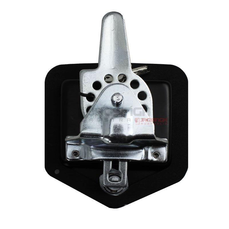 Folding T handle Lock Black (straight tongue) – Jagsingh Australia